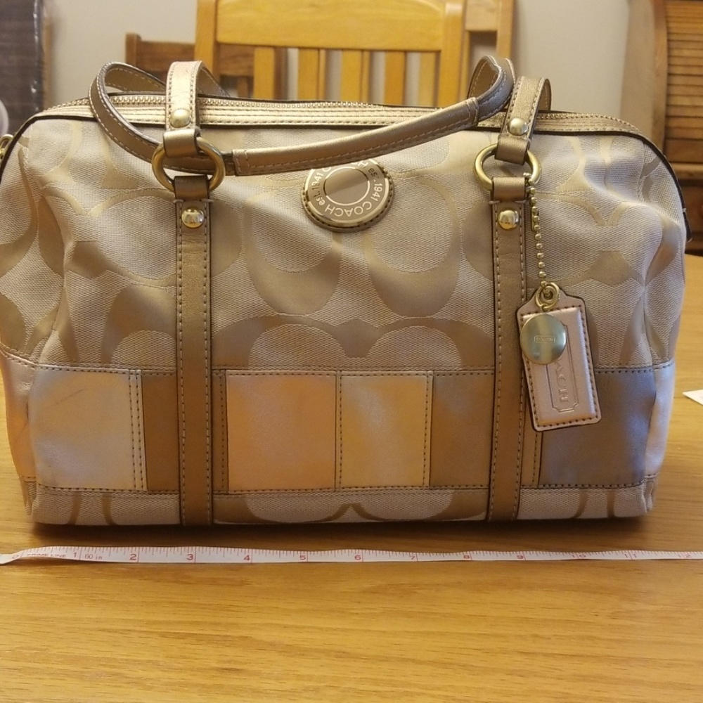 Coach Signature Collection Bag - Beige - Gem